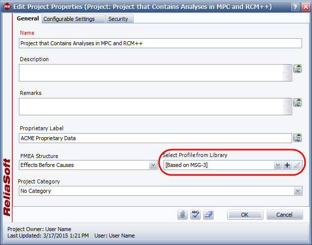 Importing MPC Systems Into XFMEA, RCM++ or RBI