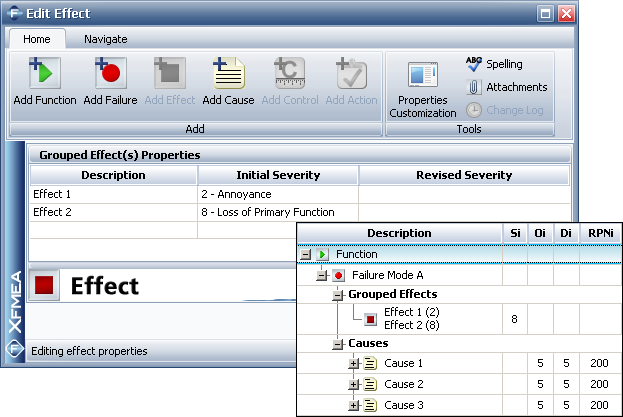Choosing the FMEA Structure